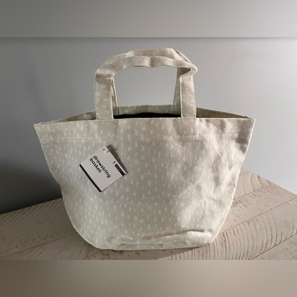 Bags | Set Of 8 Draw String Basket Bag | Poshmark